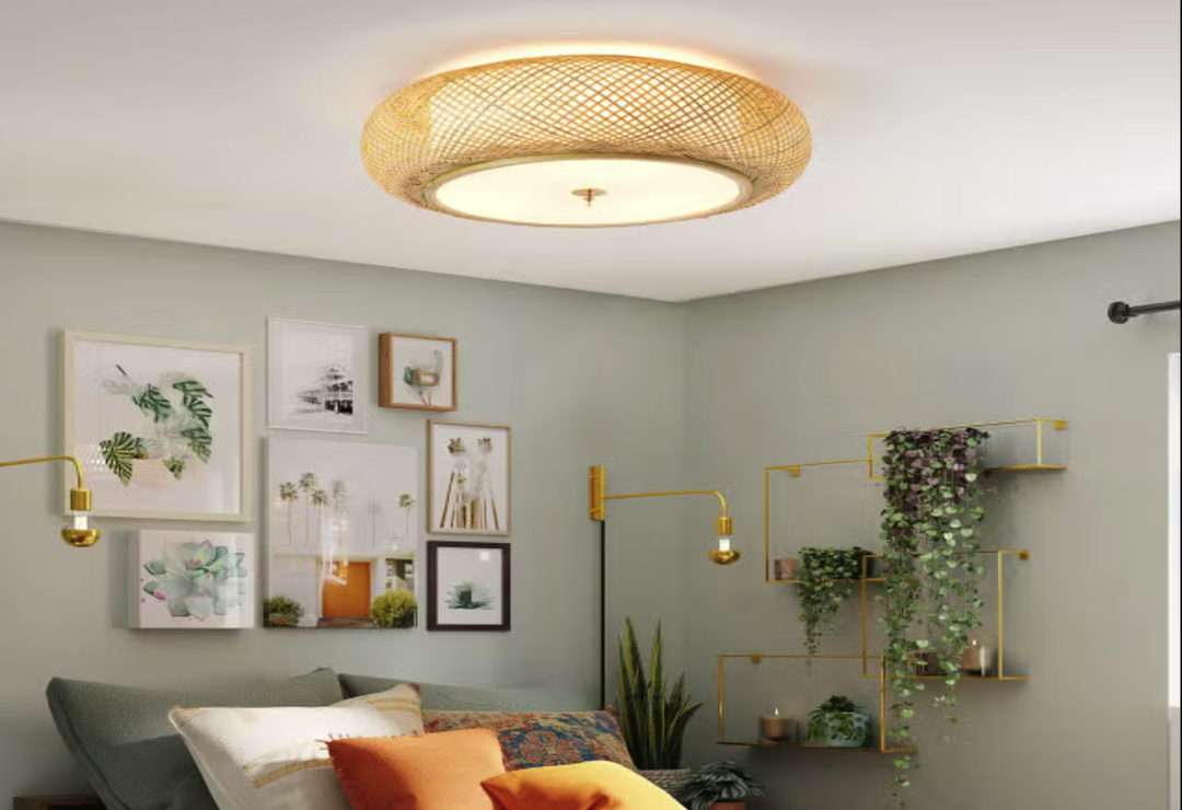 Enhance Your Living Room with Soft Light Ceiling Lamps - Chenonehome